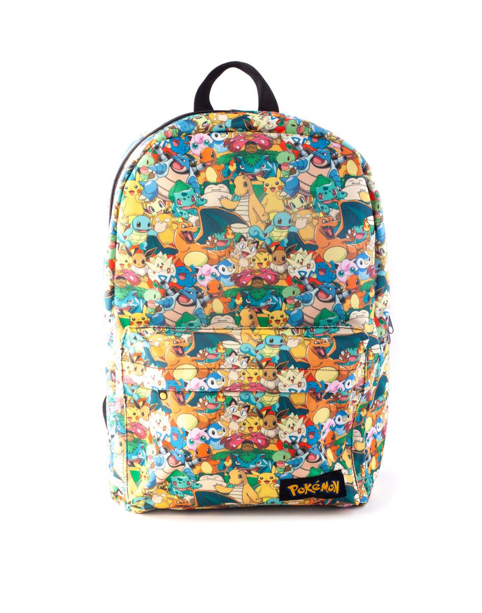 Pokémon - Characters AOP Backpack - Tasker - Muggle Alley