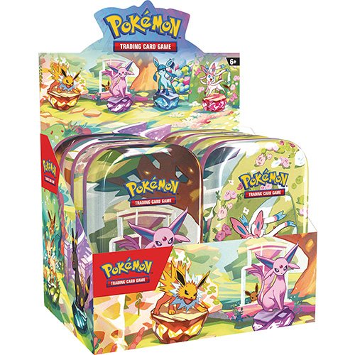 Mini Tins med Eeveelutions – Prismatic Evolutions Pokémon TCG