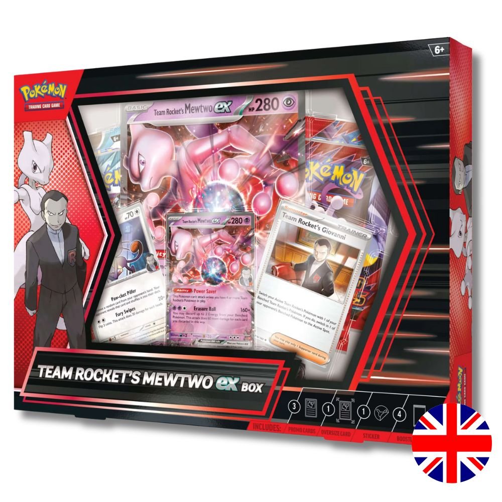 Team Rocket's Mewtwo ex Box – Pokémon TCG nyhed